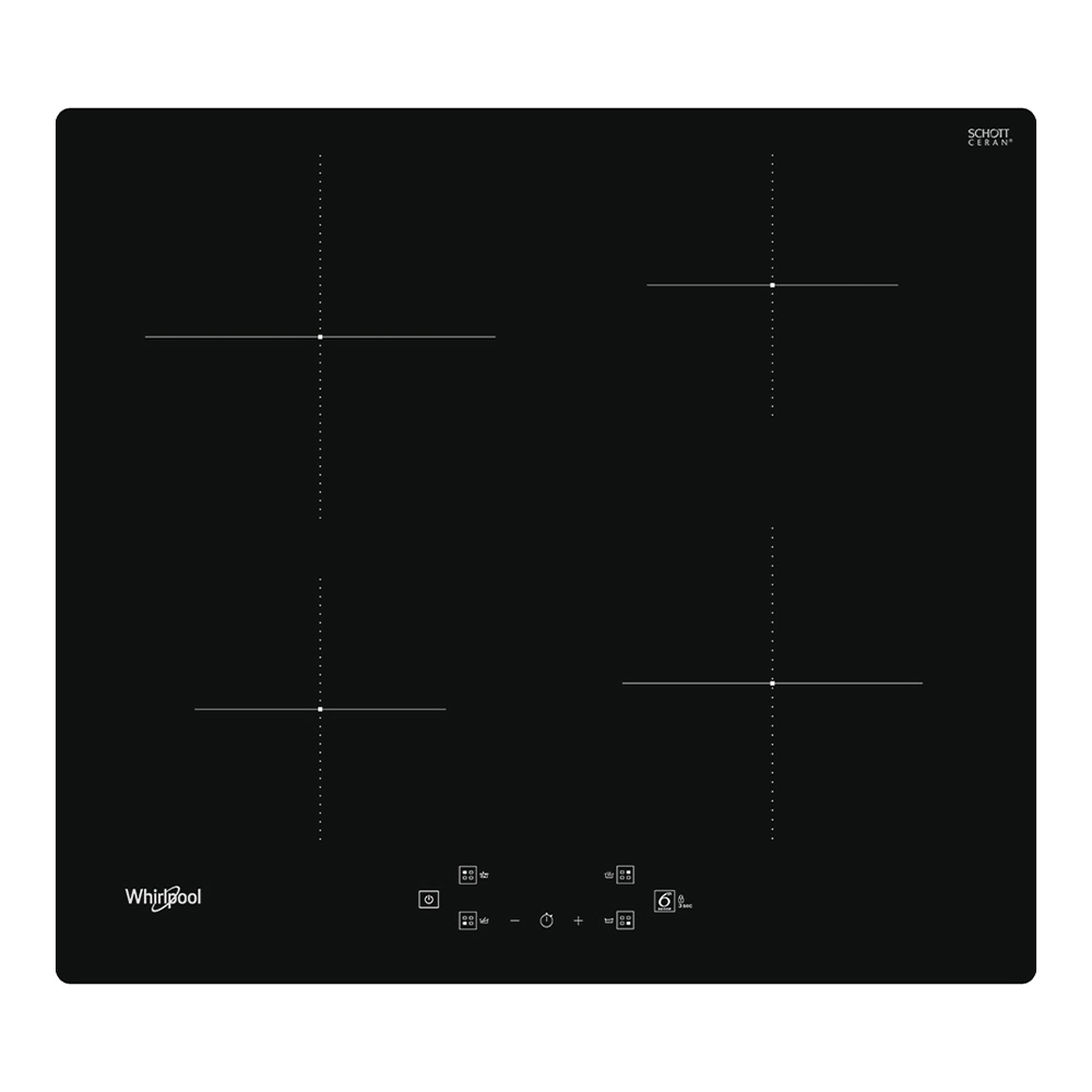 WSQ7360NE Whirlpool 4-Zone Induction Cooktop | 6th Sense Technology ...