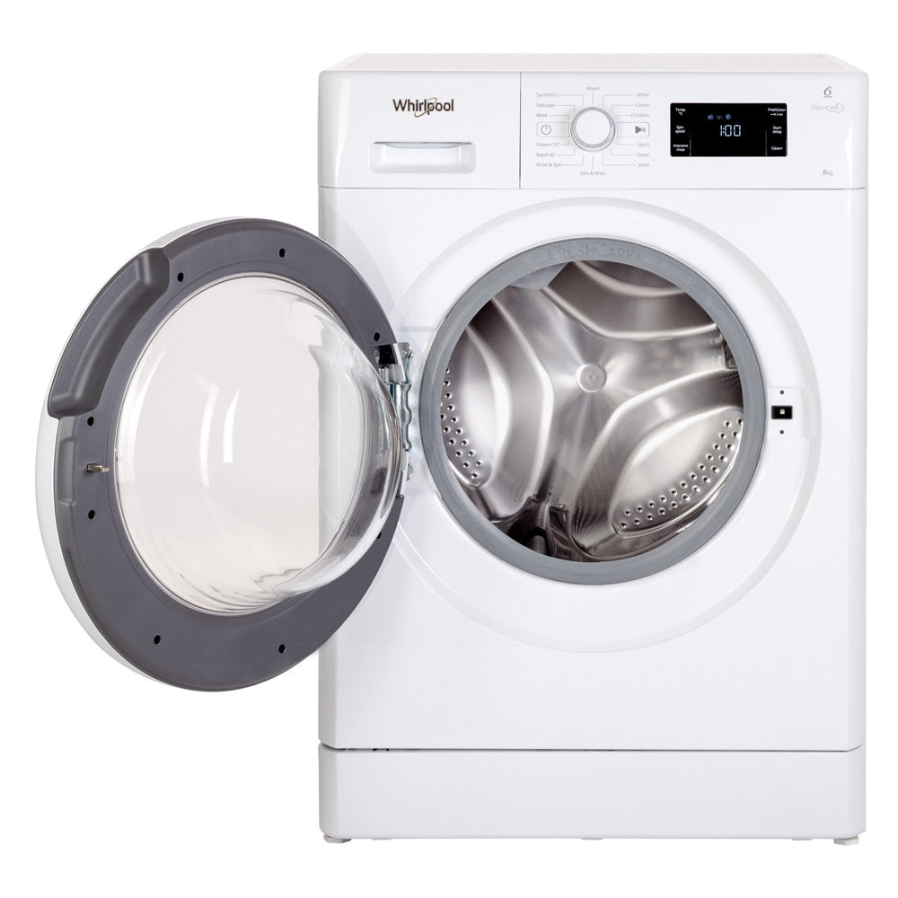Whirlpool 8kg Front Load Washer Washing Machine (FDLR80210) – Whirlpool ...