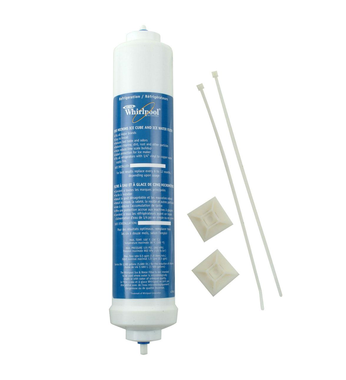 Whirlpool Universal Inline Refrigerator Water Filter – Whirlpool Australia